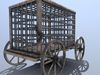 3D model Medieval Prison Cart Prop VR / AR / low-poly | CGTrader