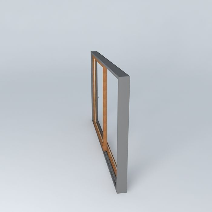 Slide window free 3D model | CGTrader
