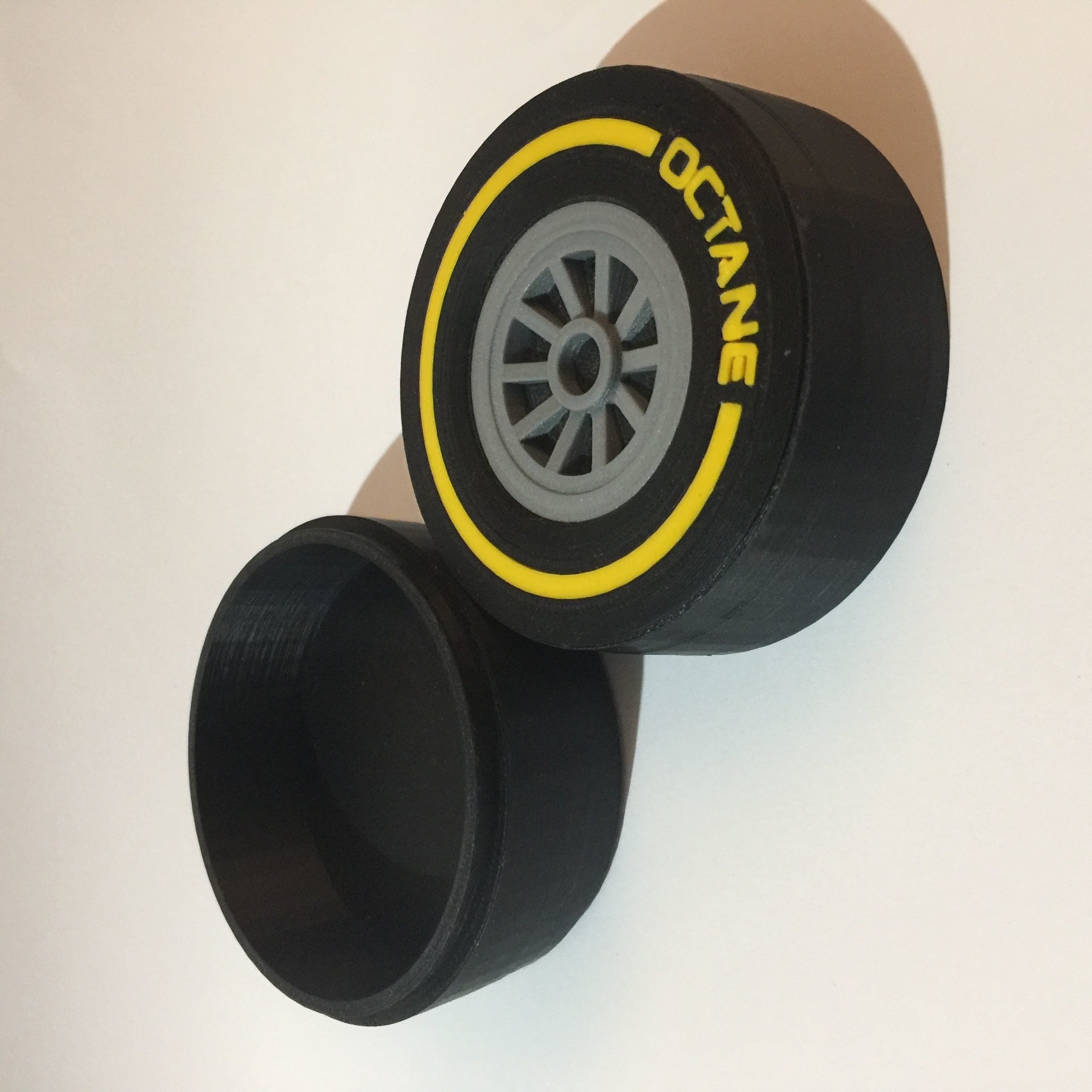 Racing Tyre Gift Box 3D model 3D printable | CGTrader