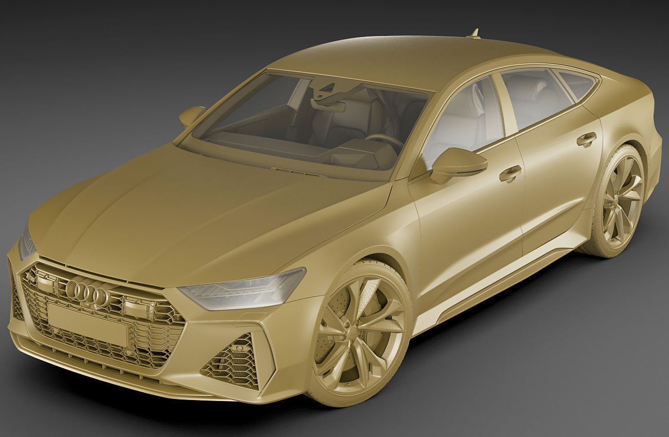 Audi RS7 Sportback 2020 3D model | CGTrader