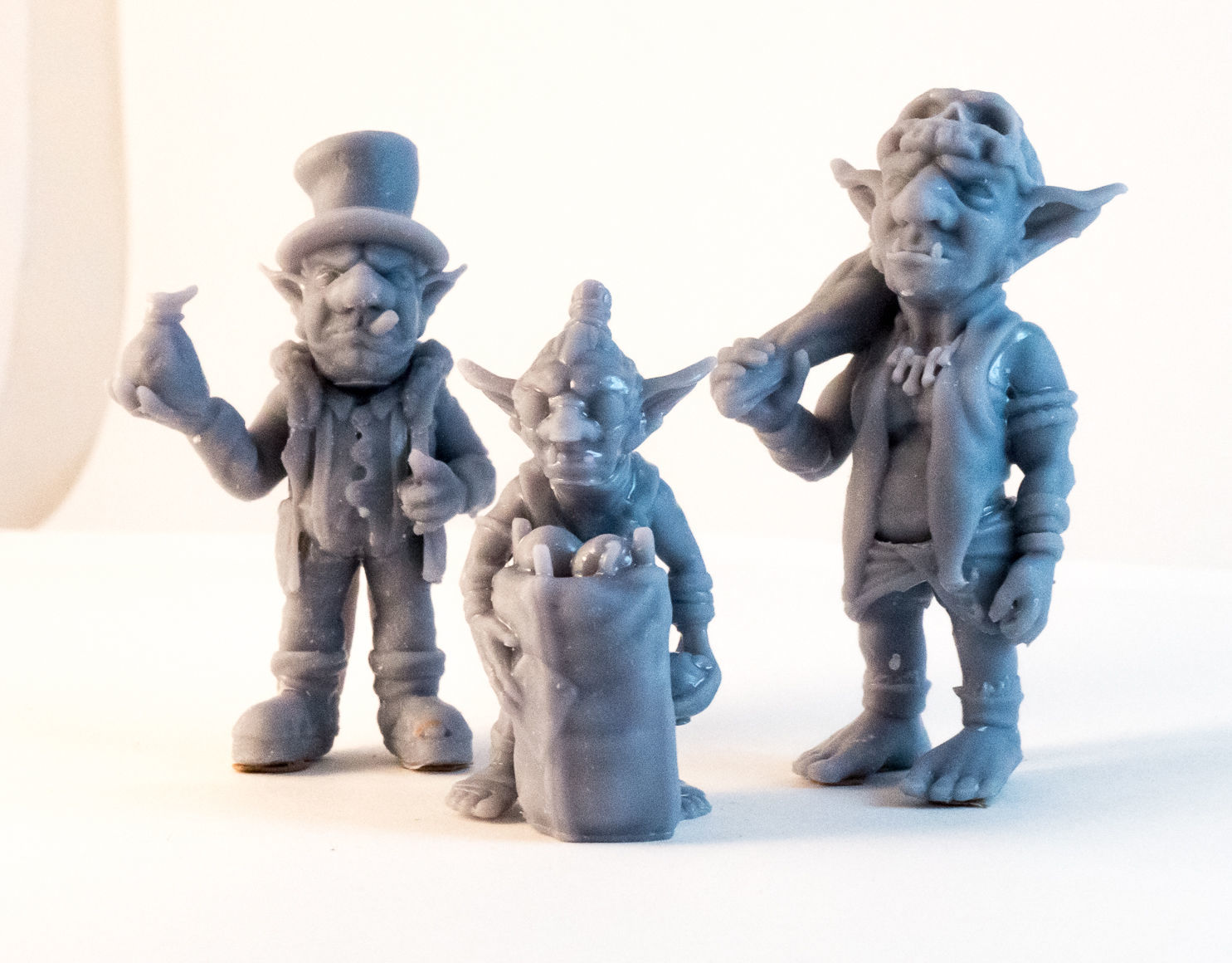 Team Goblin - 3D Printable Characters - 3 characters 3D model 3D ...