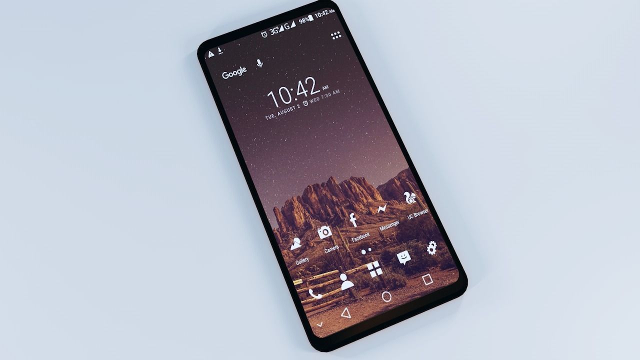 Low-poly simple Smartphone model free VR / AR / low-poly 3D model ...