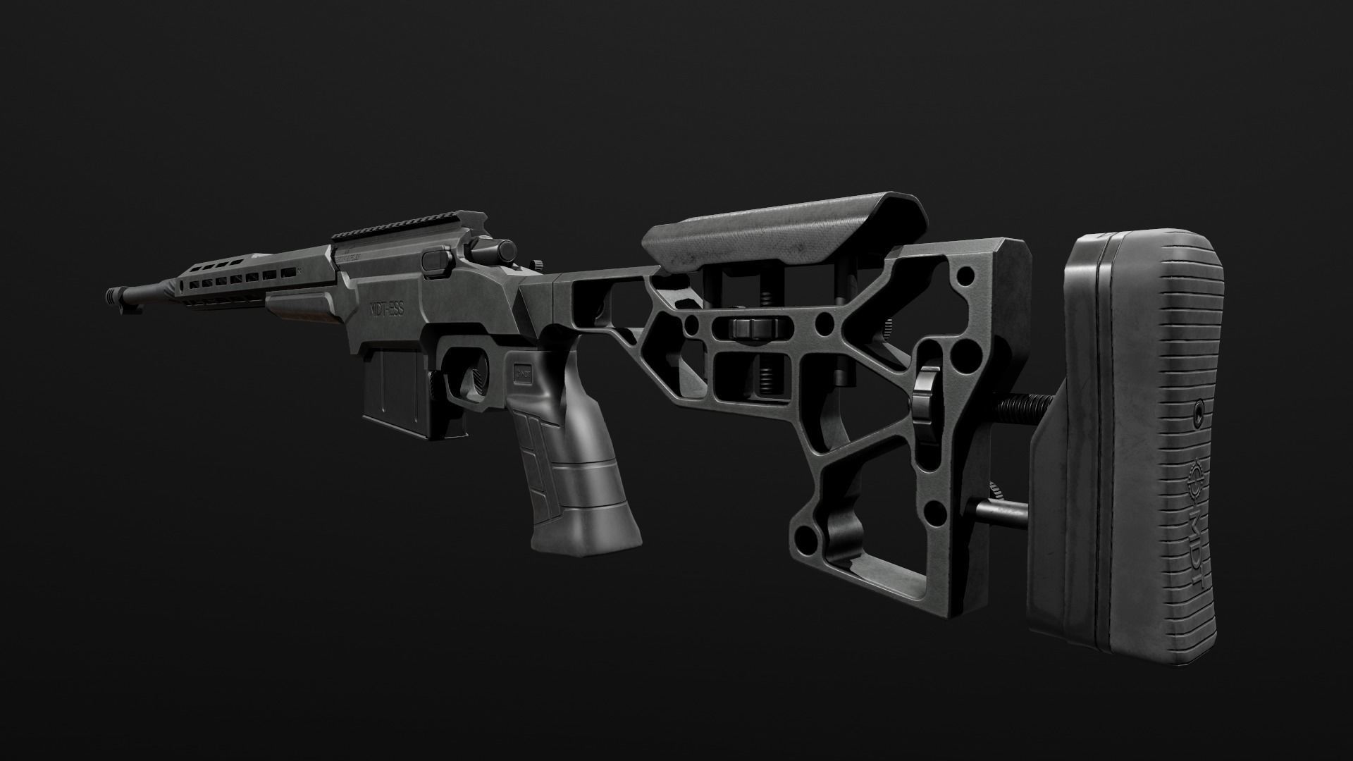 3D model Remington 700 Sniper Rifle VR / AR / low-poly | CGTrader