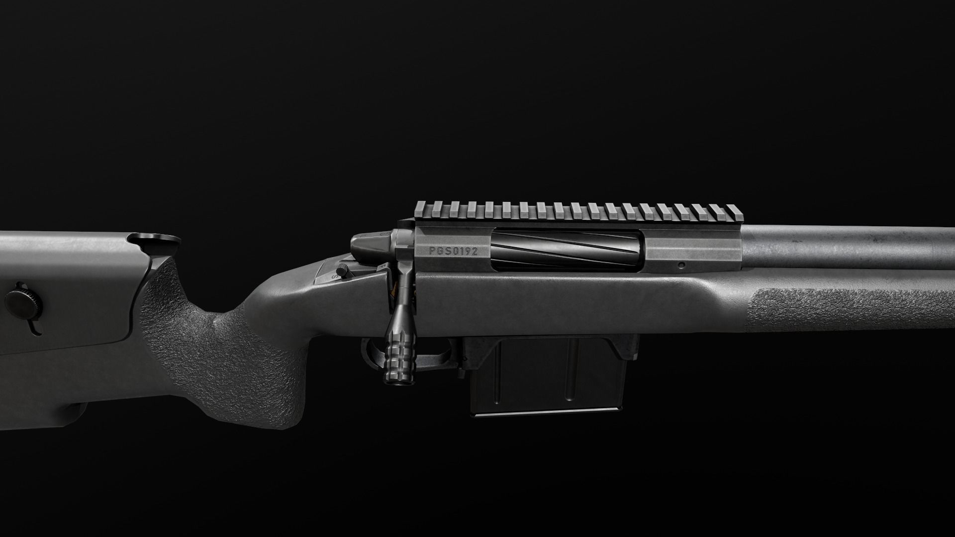 3D model Remington 700 Sniper Rifle VR / AR / low-poly | CGTrader