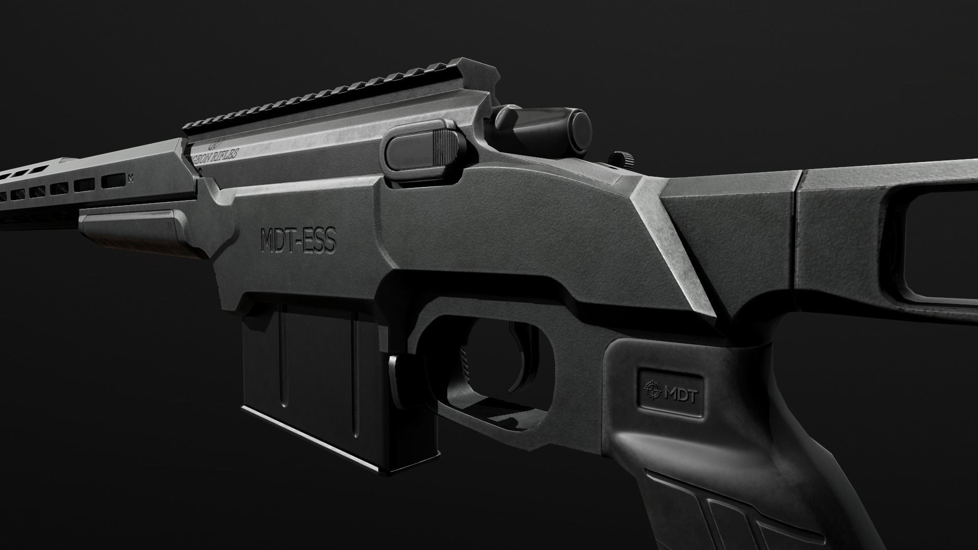 3D model Remington 700 Sniper Rifle VR / AR / low-poly | CGTrader