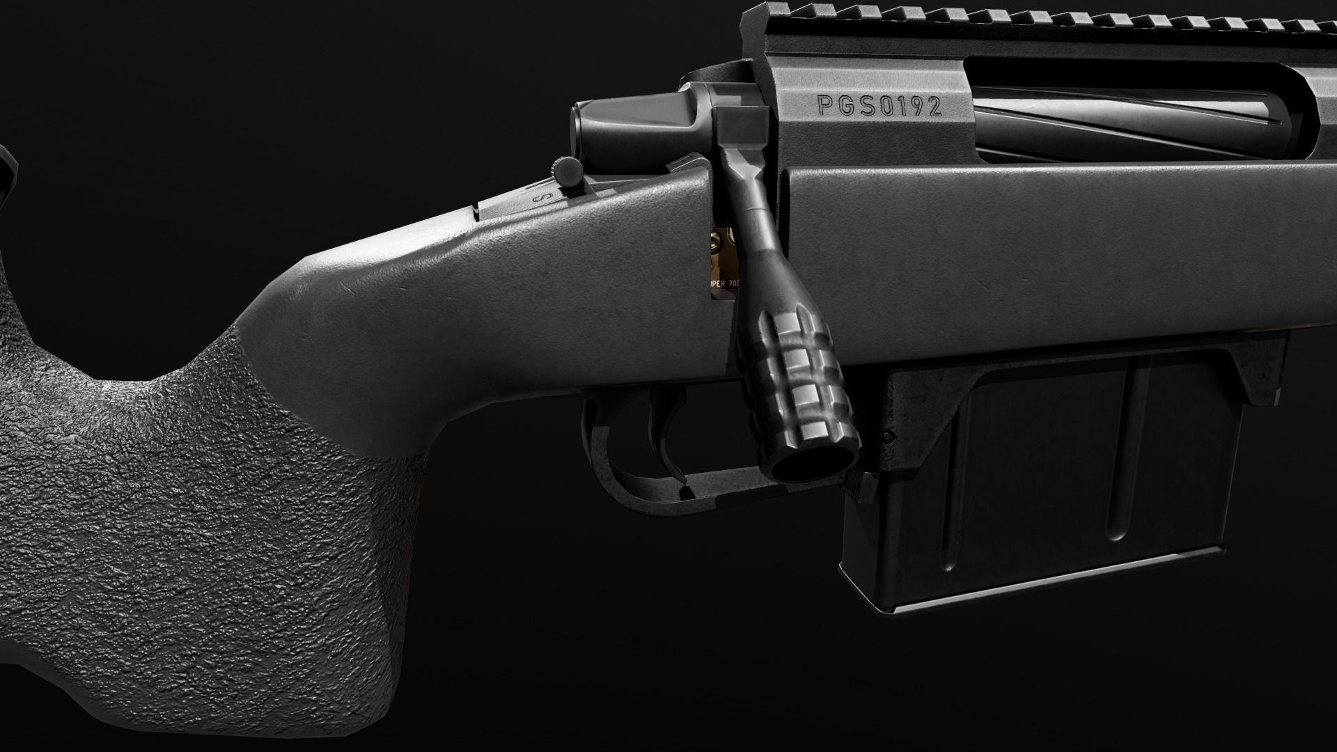 3D model Remington 700 Sniper Rifle VR / AR / low-poly | CGTrader