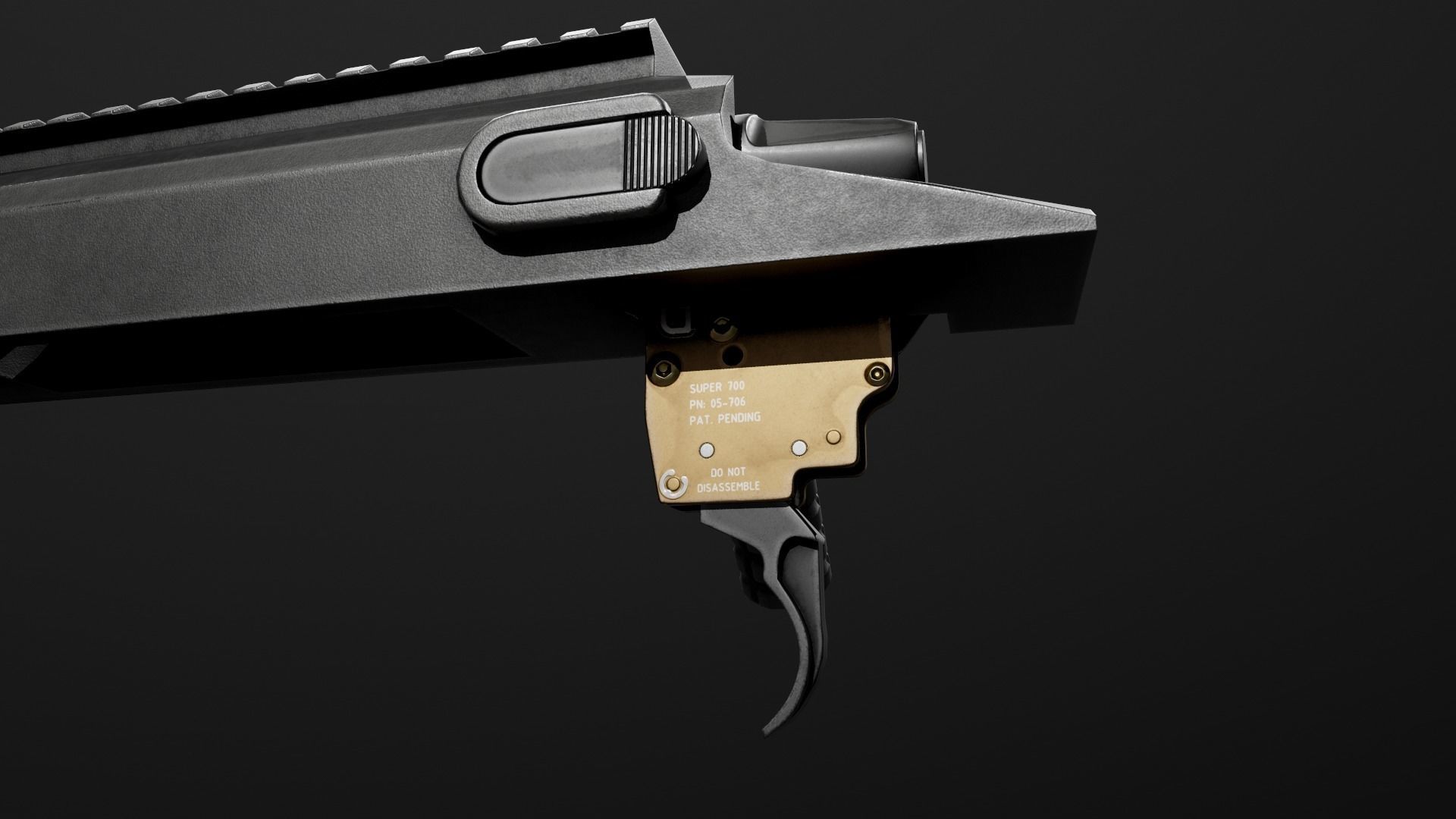 3D model Remington 700 Sniper Rifle VR / AR / low-poly | CGTrader