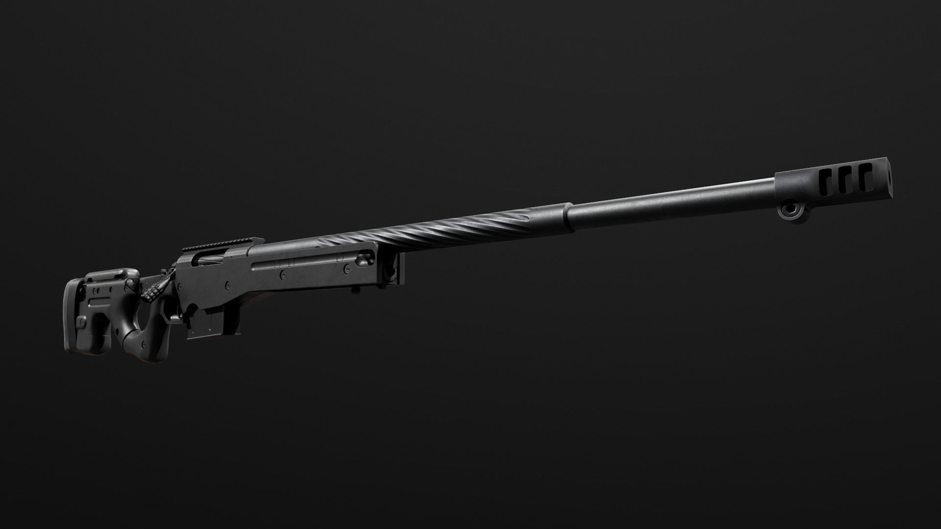 3D model Remington 700 Sniper Rifle VR / AR / low-poly | CGTrader
