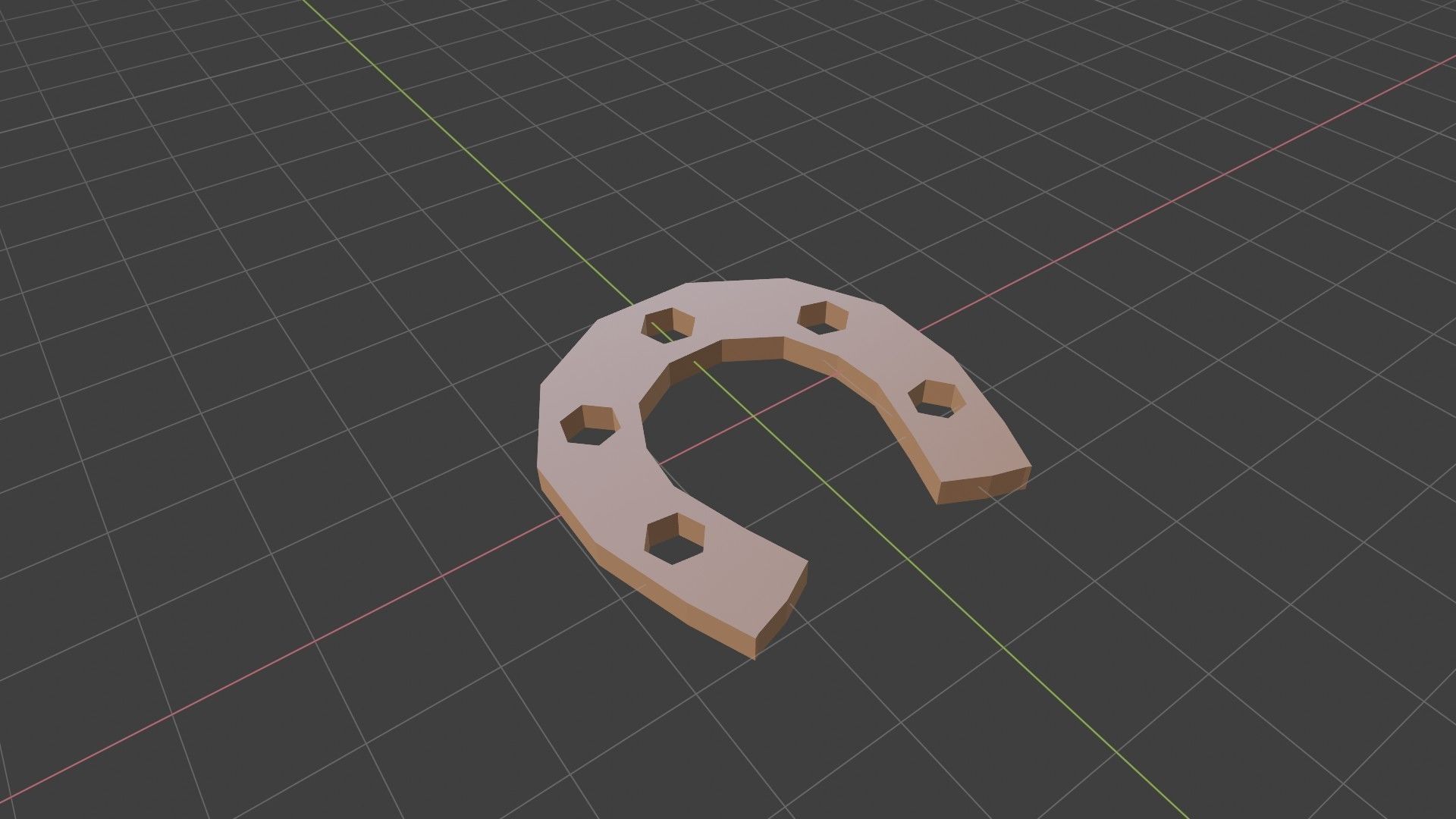 3D model Low poly Horseshoe VR / AR / low-poly | CGTrader