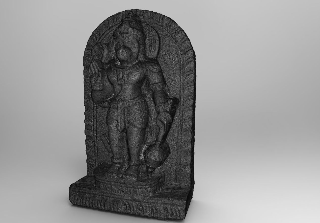 Hanuman statue of indian god 3D model 3D printable | CGTrader