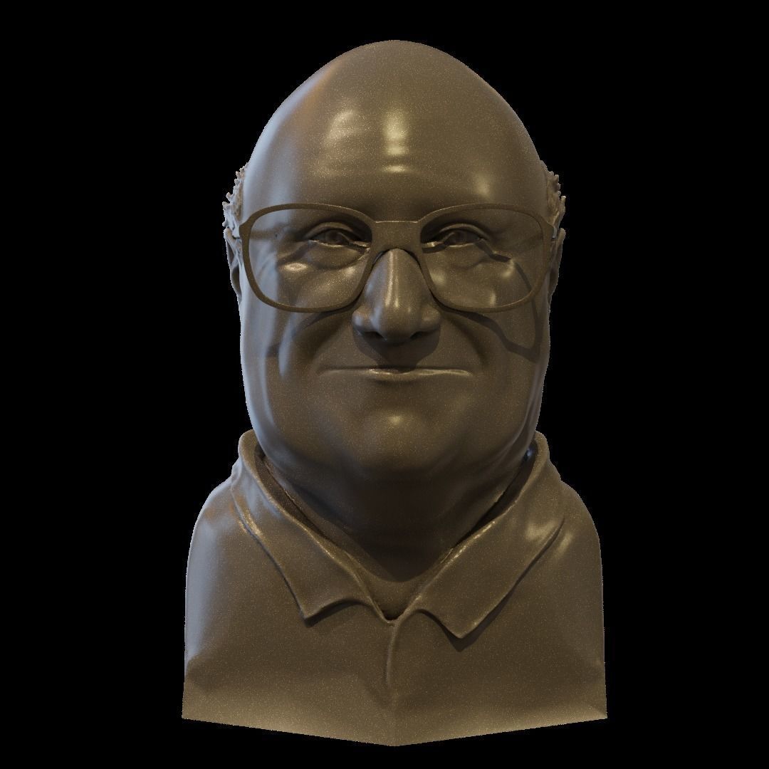 Danny DeVito bust 3D model 3D printable | CGTrader