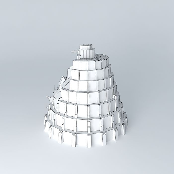 Tower of babel free 3D model | CGTrader