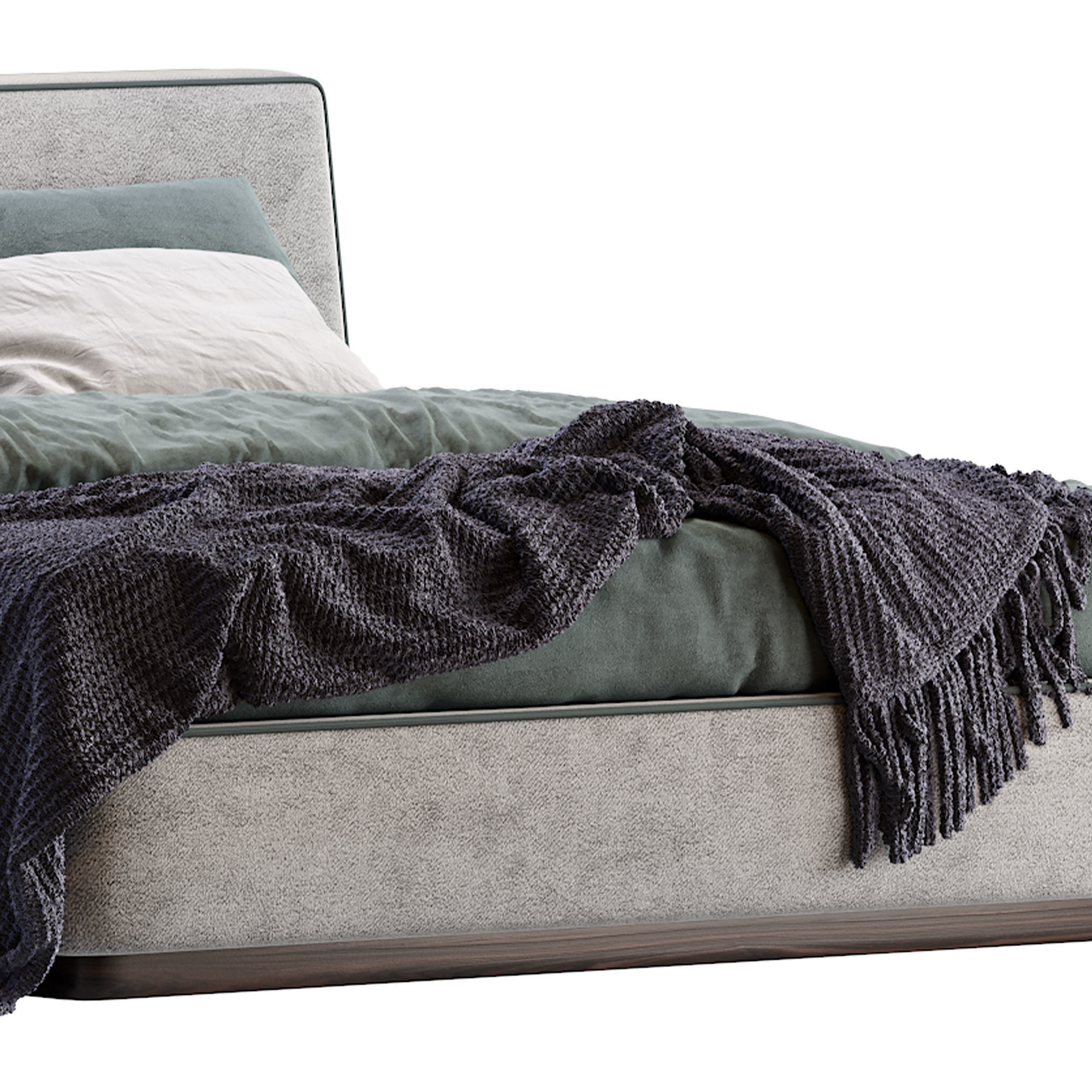 Alberta bed Dion 3D model | CGTrader