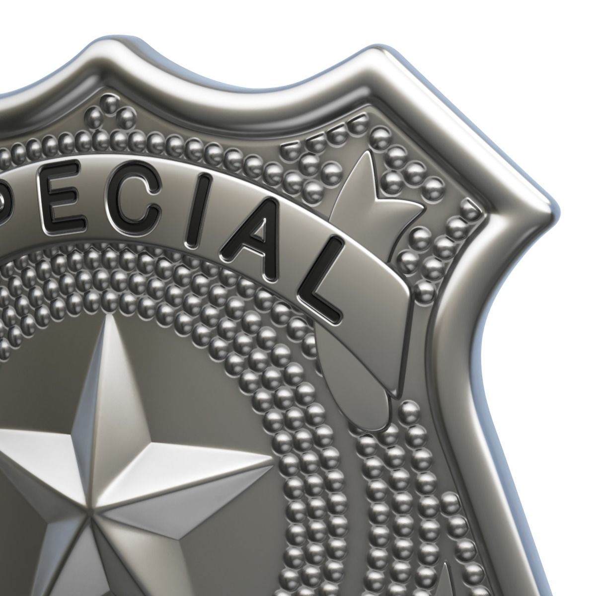 Police Badge 3D model | CGTrader