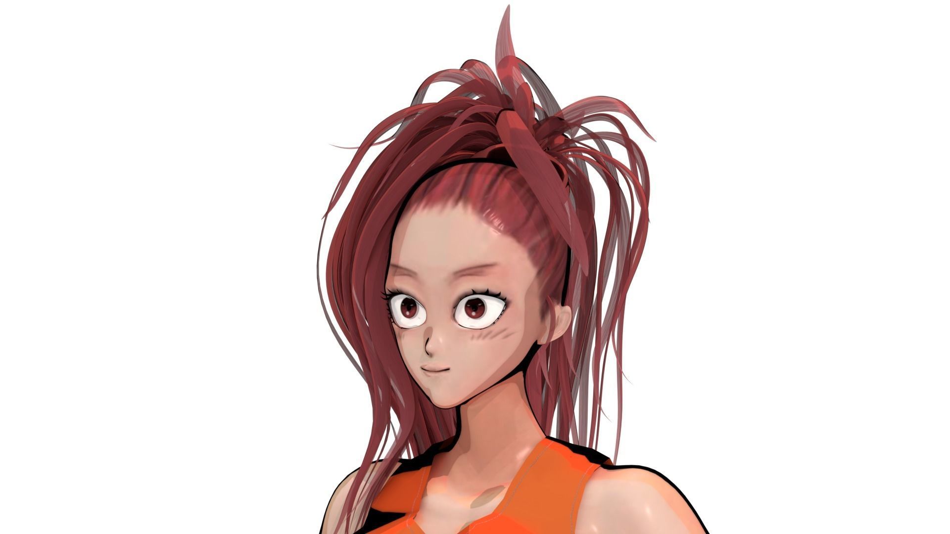 3D model Captain Mizuki VR / AR / low-poly | CGTrader