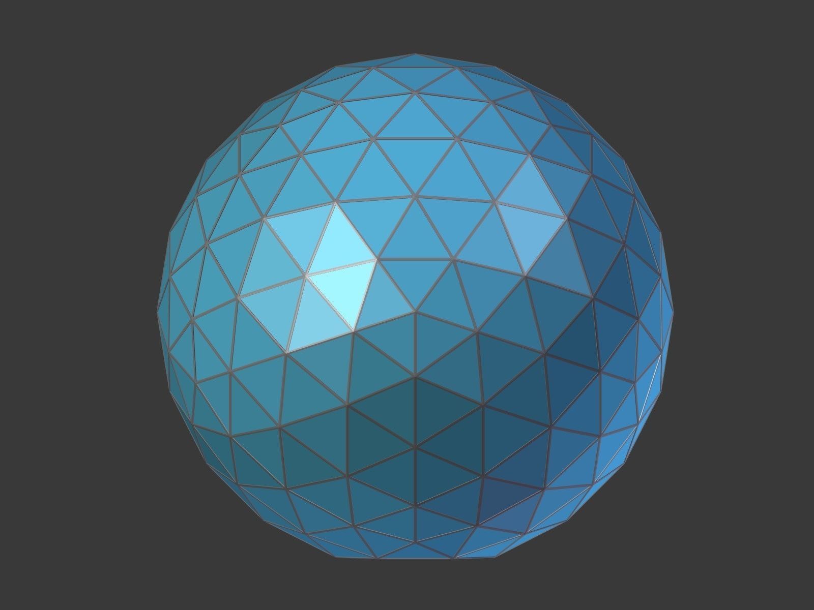 3D model Geodesic Dome VR / AR / low-poly | CGTrader
