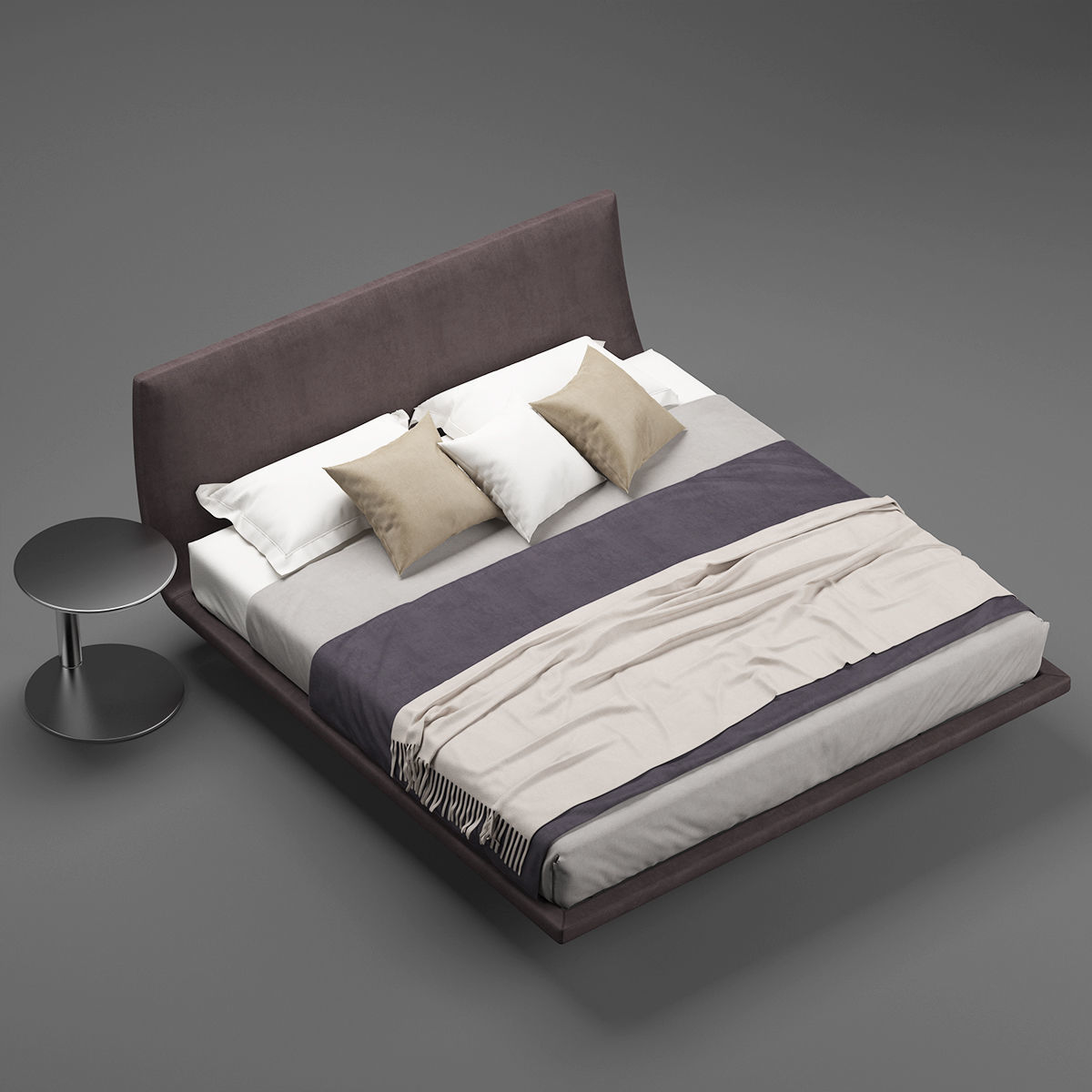 desiree bed tuliss letto 3D model | CGTrader