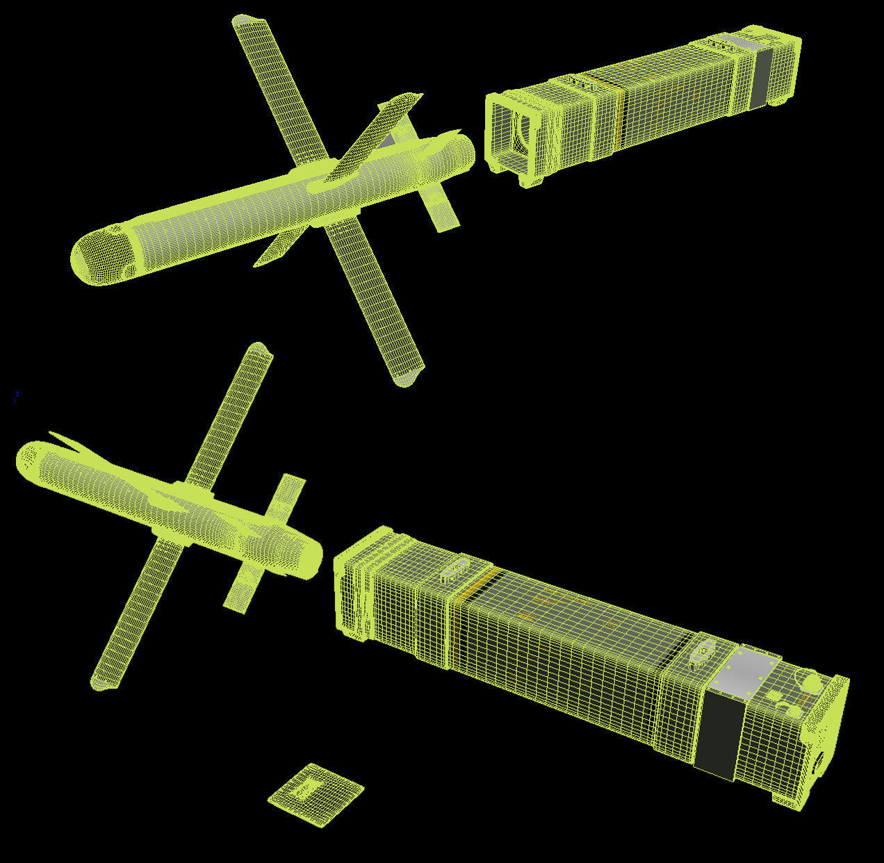 Spike NLOS 3D model animated | CGTrader