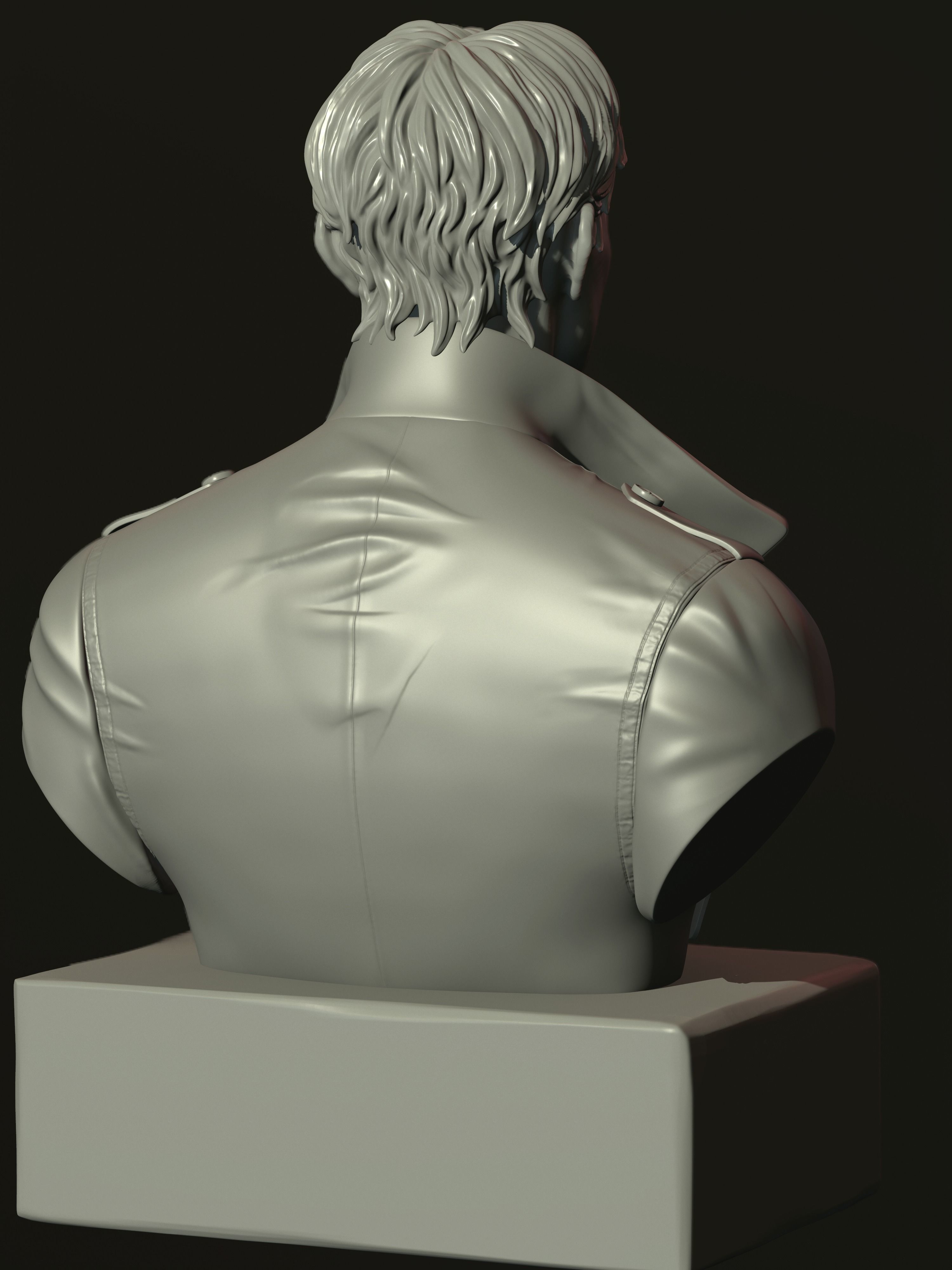 Arnold Schwarzenegger T-800 bust 3D model 3D printable | CGTrader