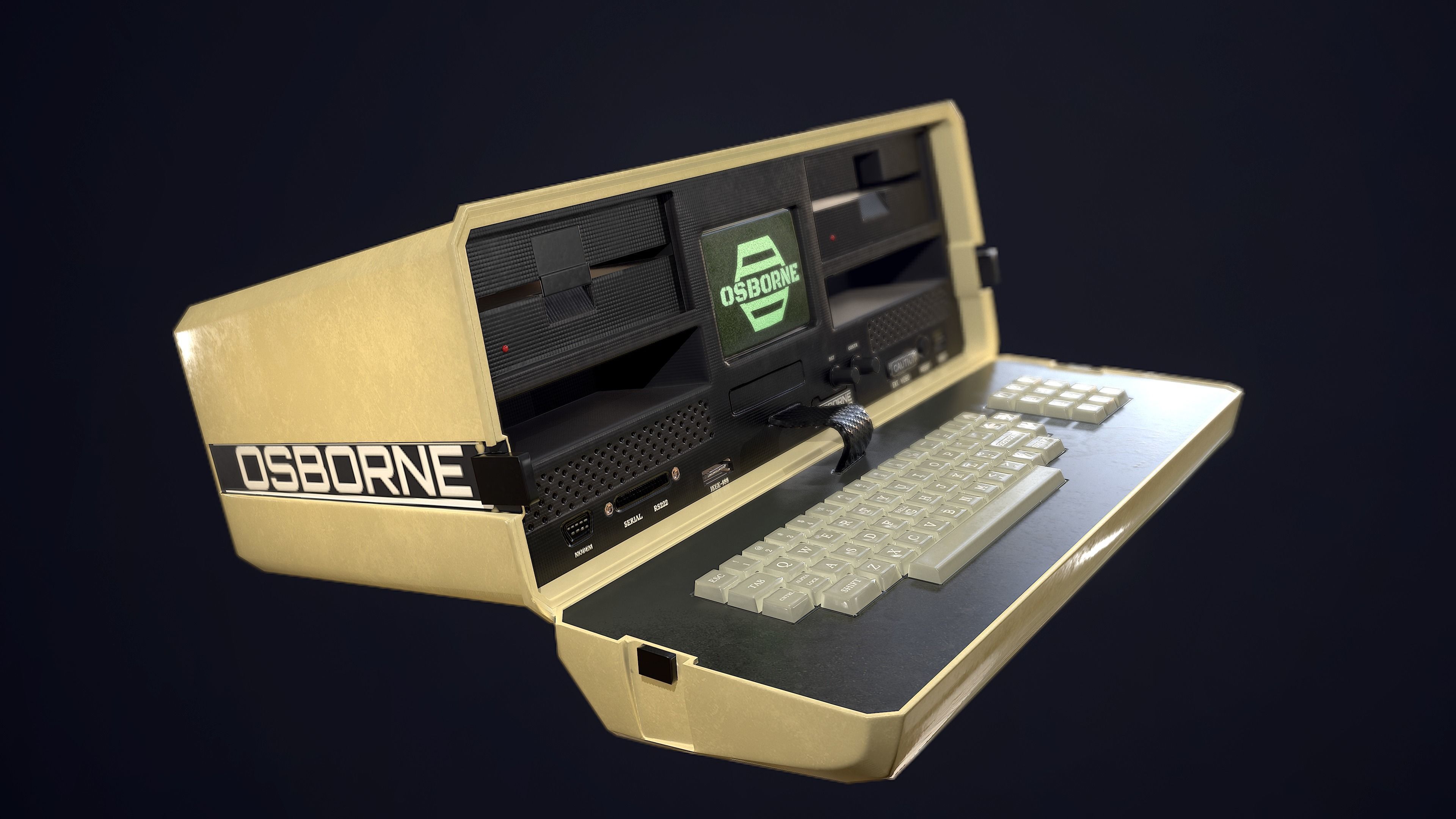 3D model OSBORNE VR / AR / low-poly | CGTrader
