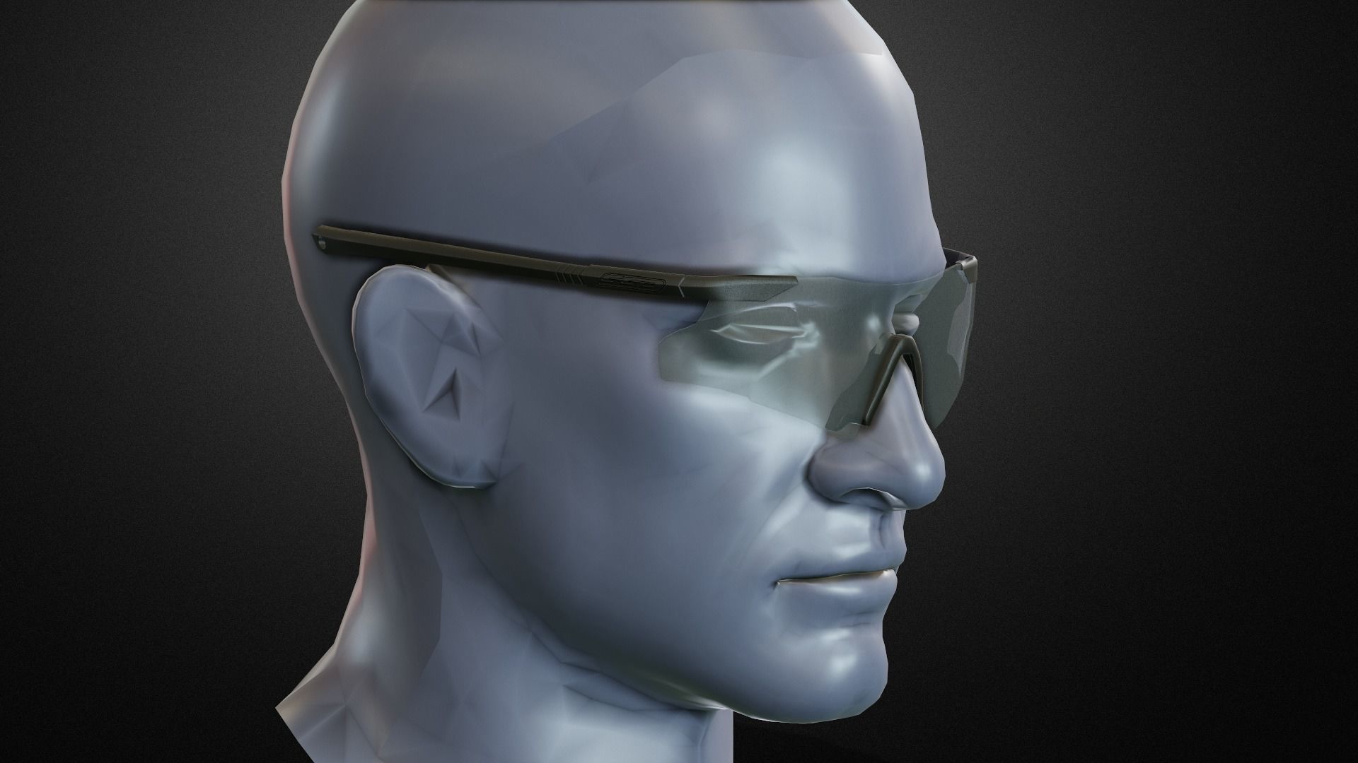 3D model ESS ICE glasses VR / AR / low-poly rigged | CGTrader