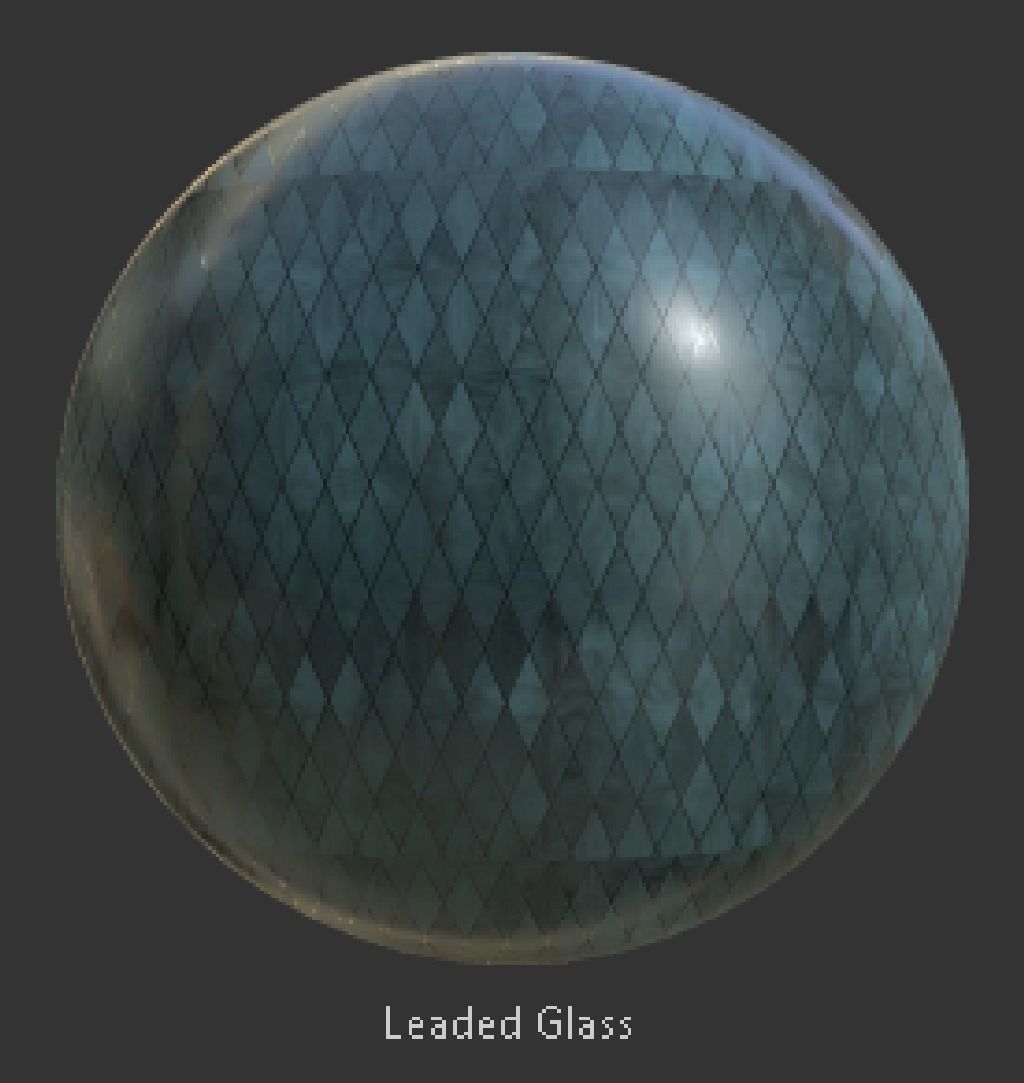 Texture Leaded Window Material VR / AR / low-poly | CGTrader