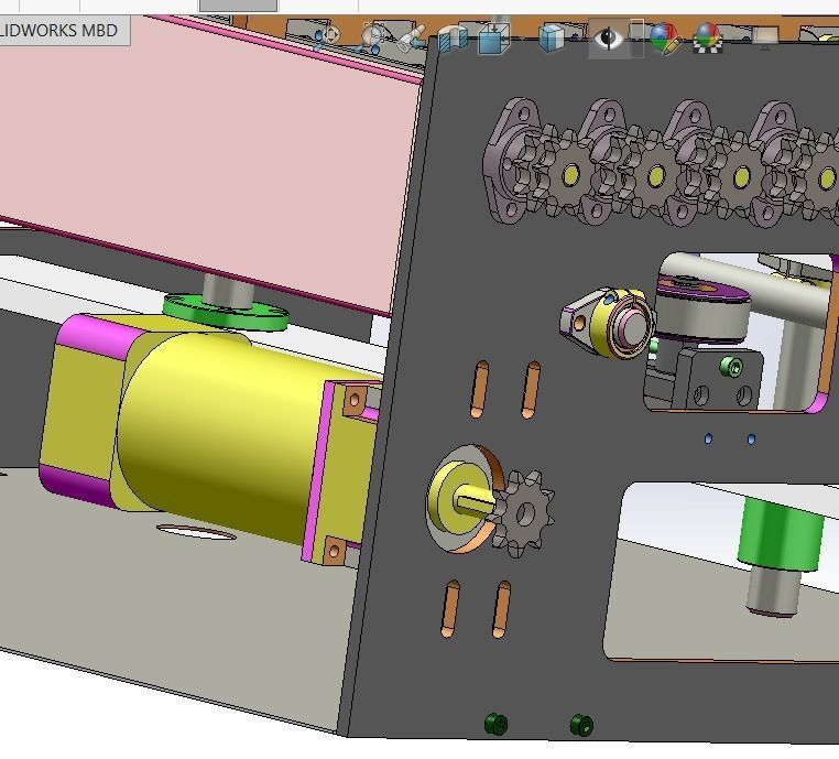 Assembly line for positioning mechanism 3D model | CGTrader