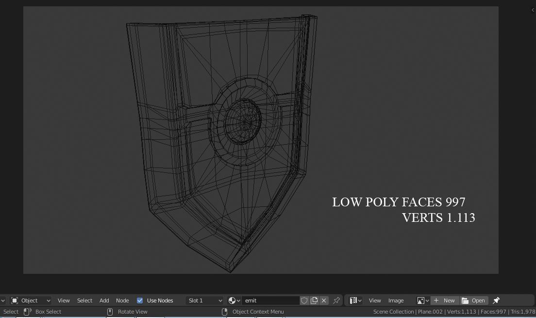 3D model SHIELD HERO 3D MODEL VR / AR / low-poly | CGTrader