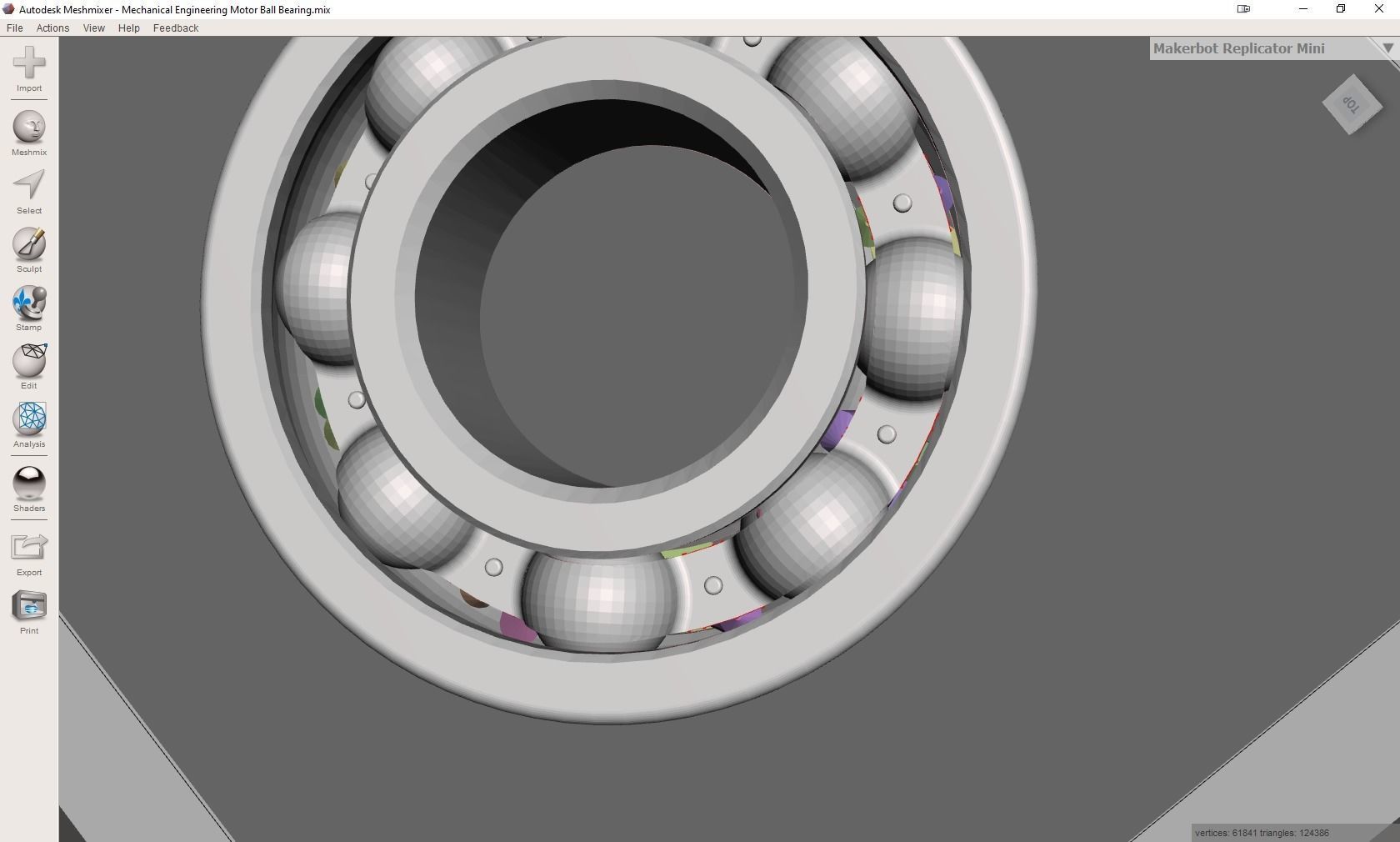 Ball Bearing 3D model 3D printable | CGTrader