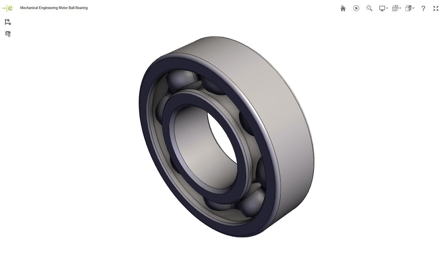 Ball Bearing 3D model 3D printable | CGTrader