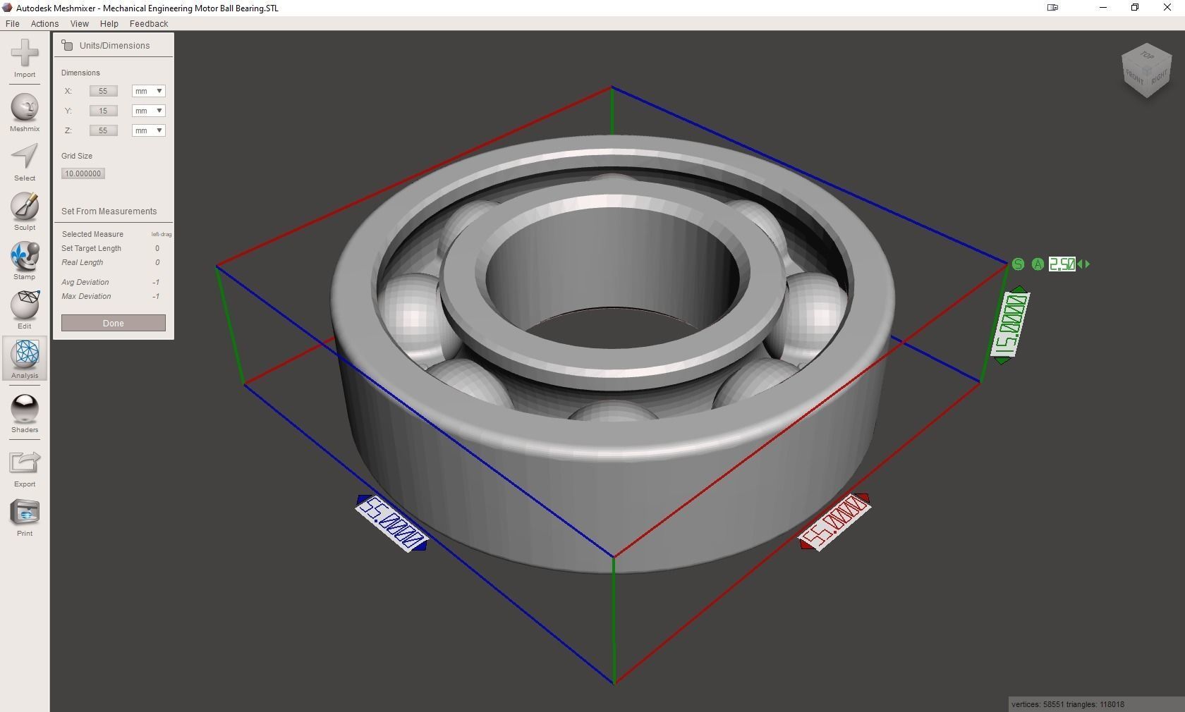 Ball Bearing 3D model 3D printable | CGTrader