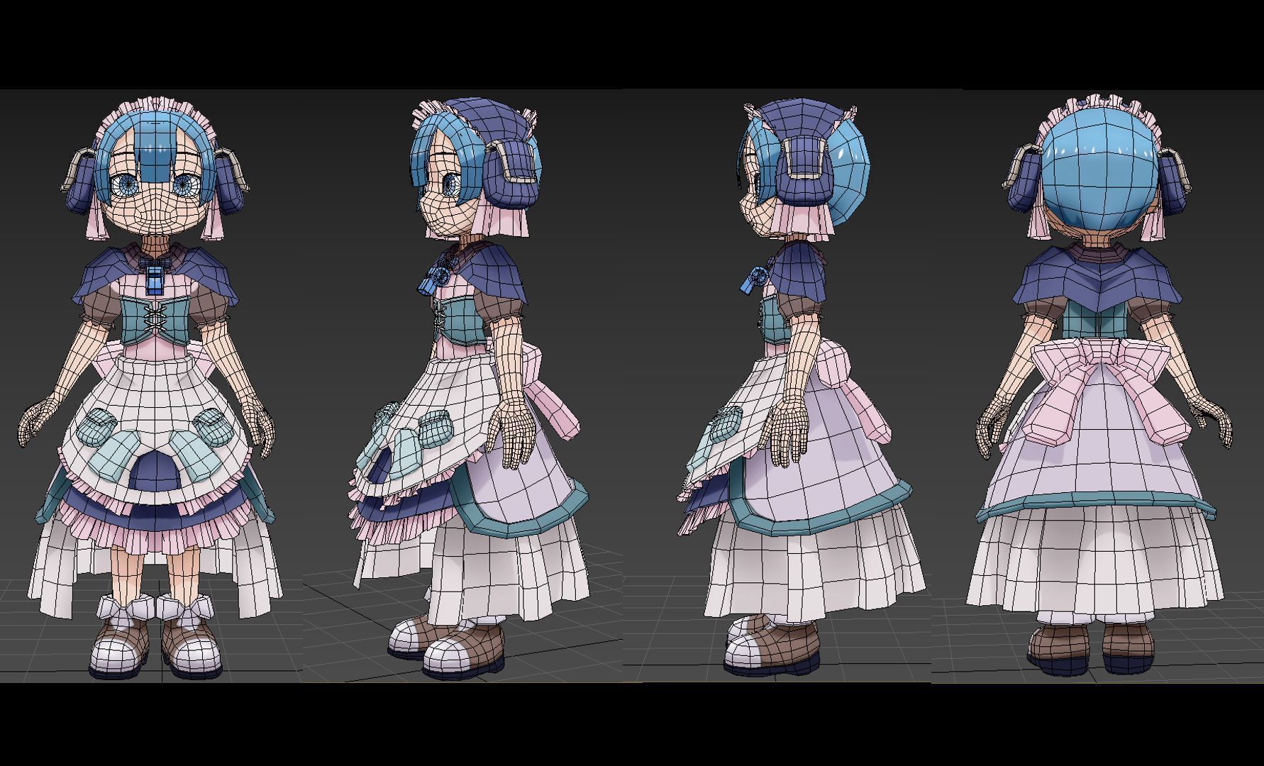 Maruruk Made in Abyss 3D model rigged | CGTrader