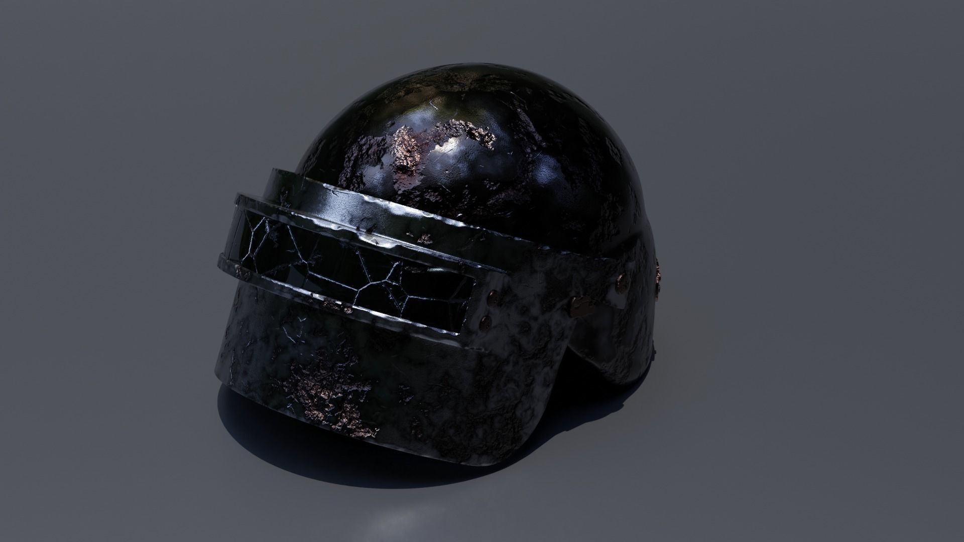 Old Specnaz - PUBG level 3 Helmet 3D model | CGTrader