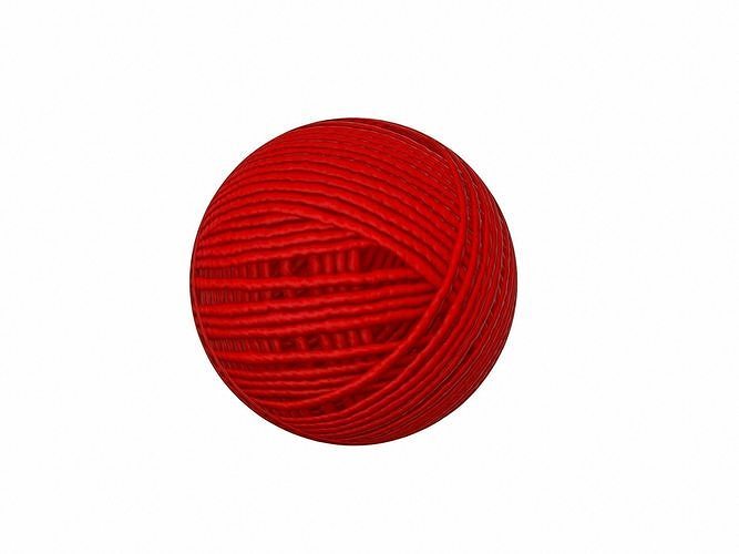 3D model Ball of Yarn VR / AR / low-poly | CGTrader
