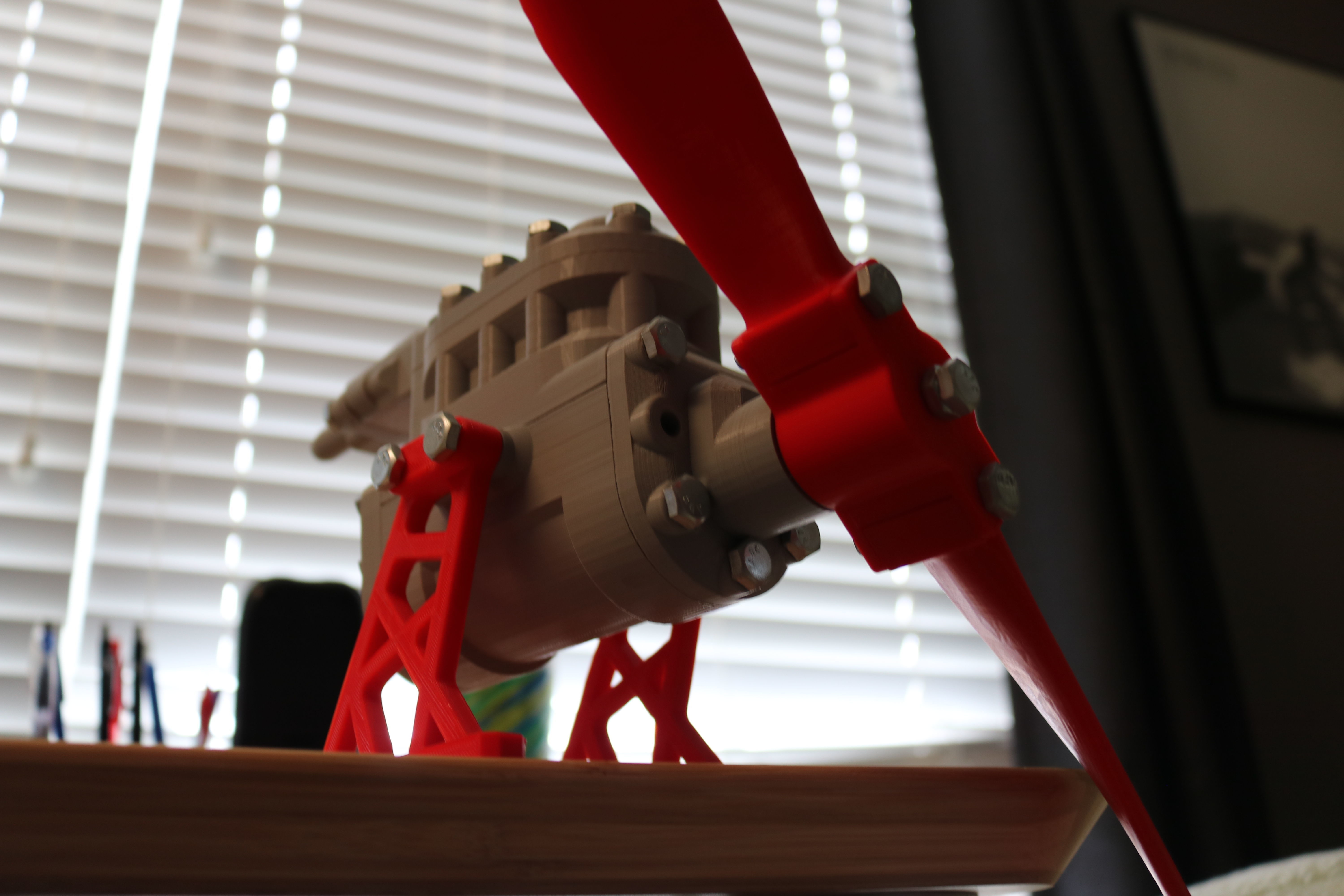 GT V2 Compressed Air Engine working model 3D model 3D printable | CGTrader