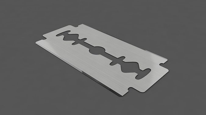 3D Razor Shaving Blade 3D model | CGTrader
