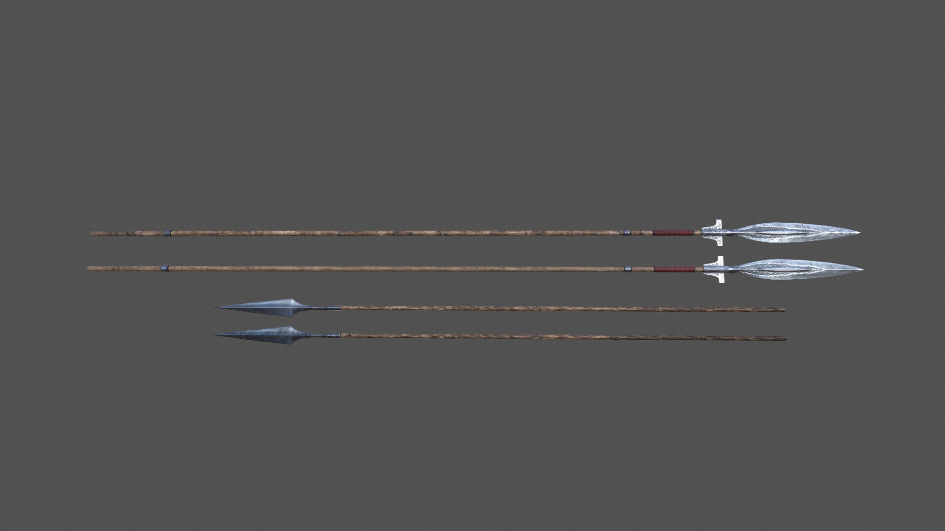 3D model Viking Spear Kit | CGTrader
