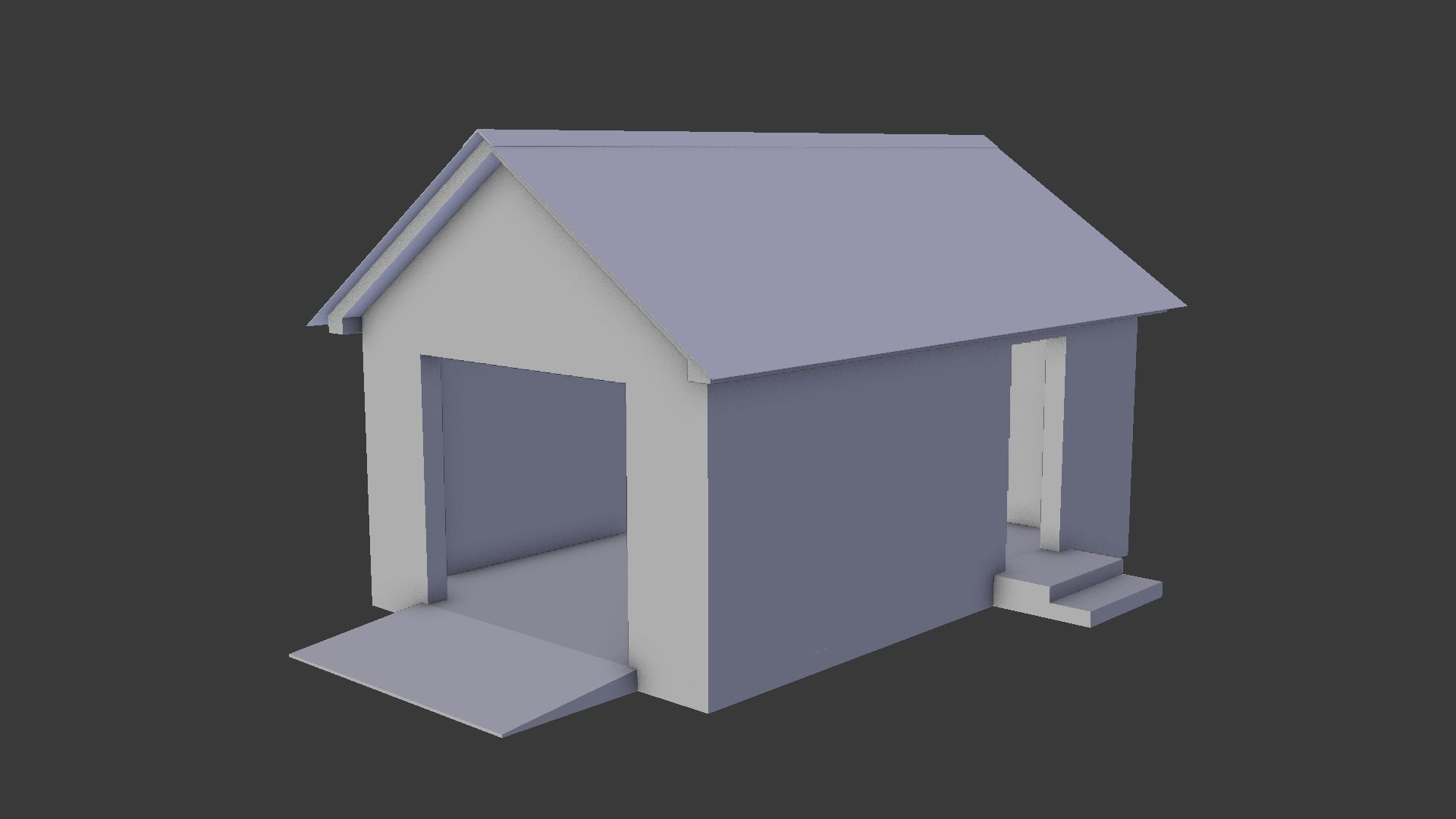 Garage 3D model | CGTrader