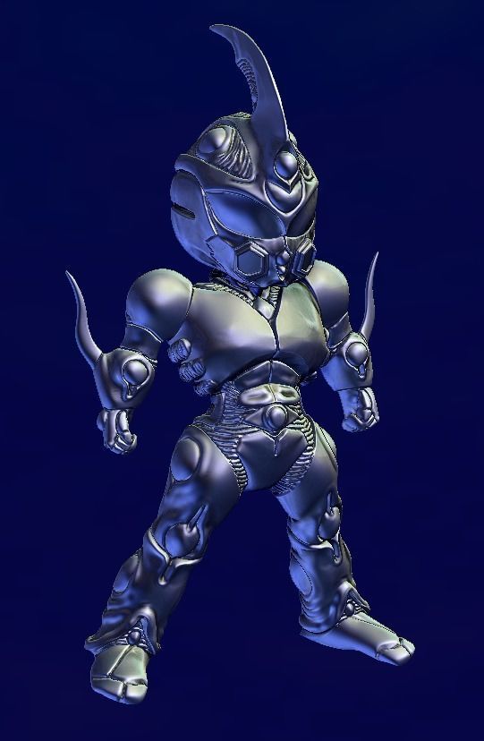 Guyver Anime Character 3D model 3D printable | CGTrader