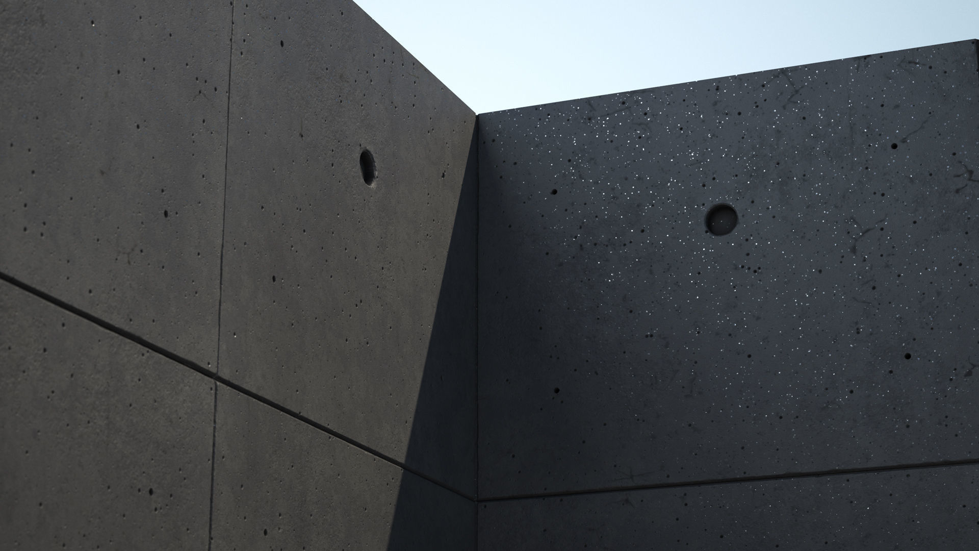 Black concrete slab wall texture large surface Texture | CGTrader