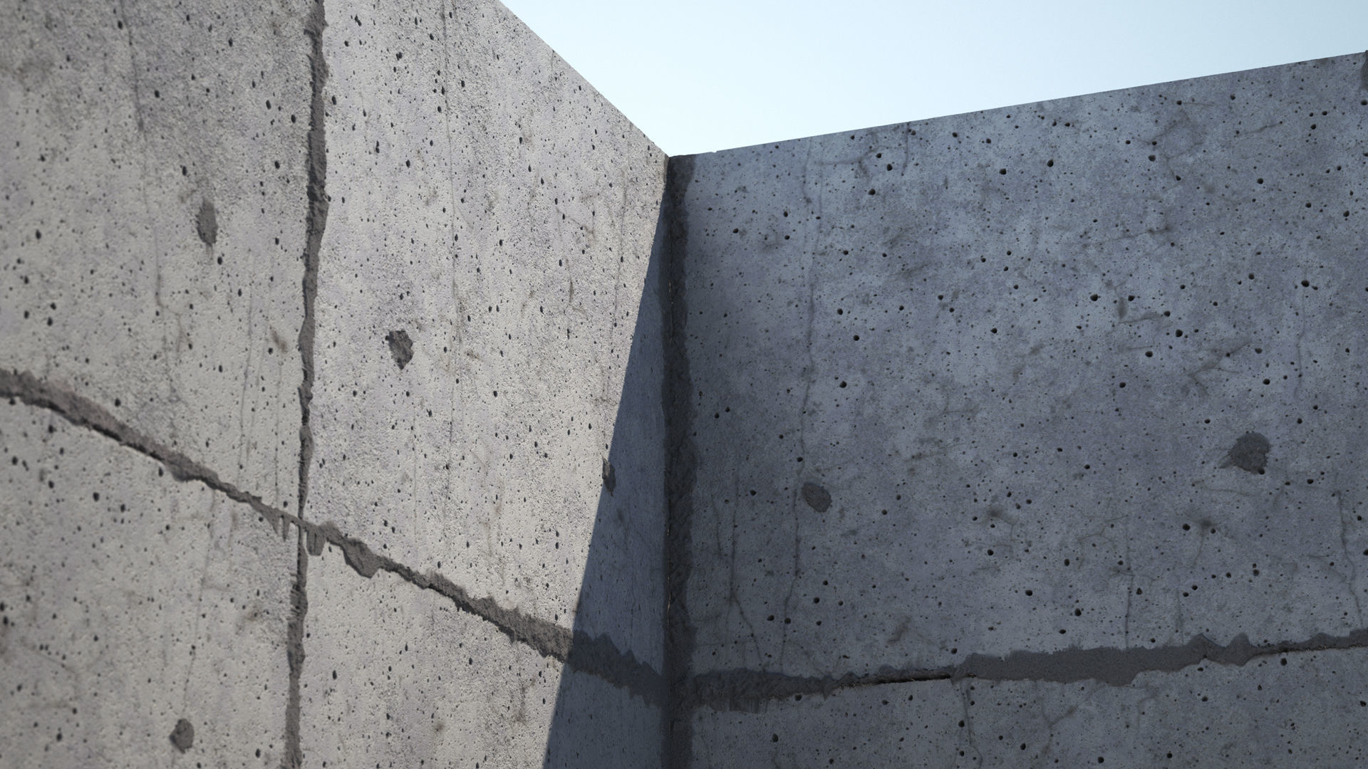 Concrete slabs wall with large lot Texture | CGTrader
