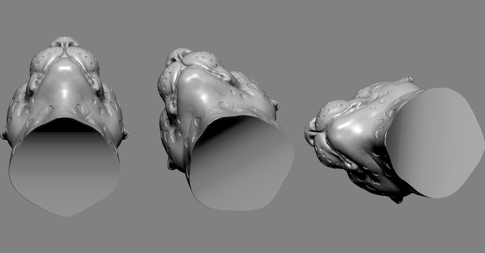 Leopard Head 3D model 3D printable | CGTrader