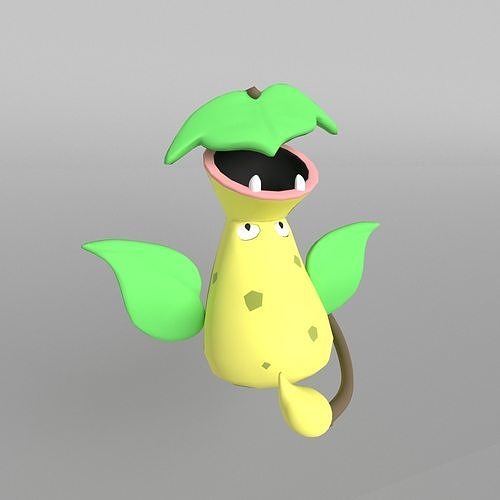 3D model Victreebel pokemon toy with leaves VR / AR / low-poly | CGTrader