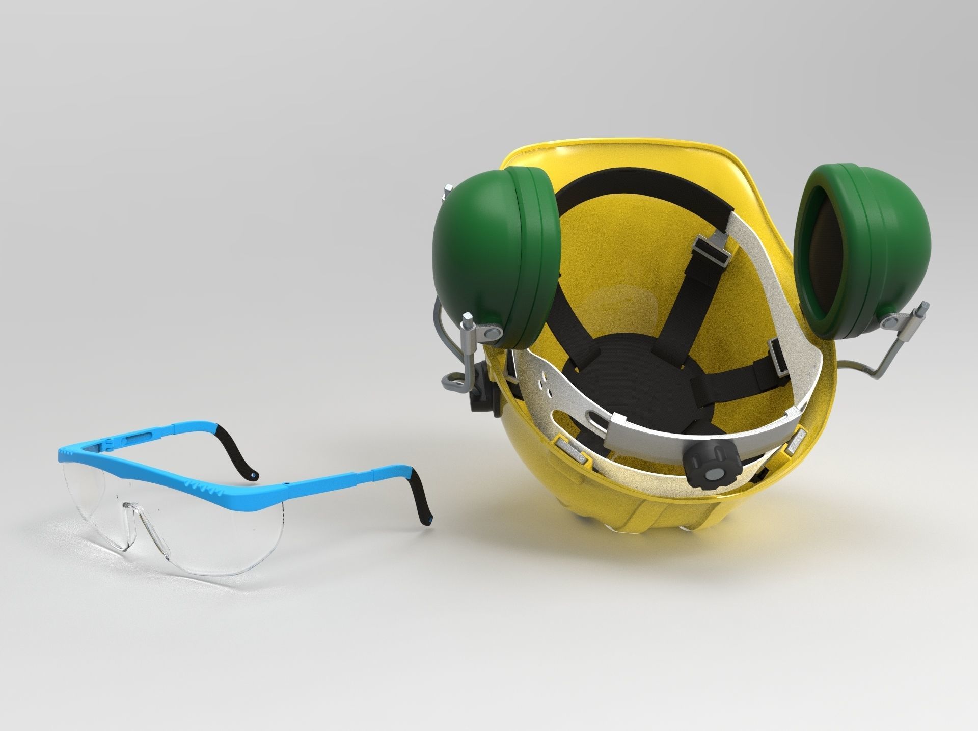 Safety helmet 3D model | CGTrader