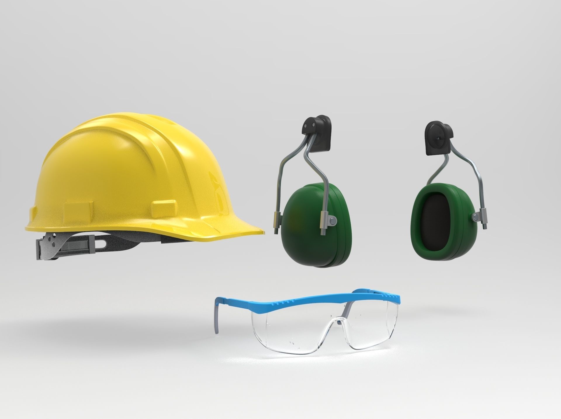Safety helmet 3D model | CGTrader