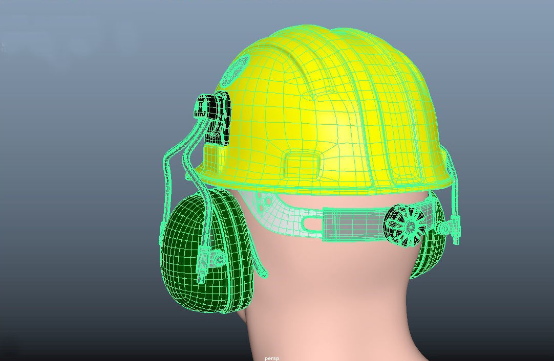 Safety helmet 3D model | CGTrader