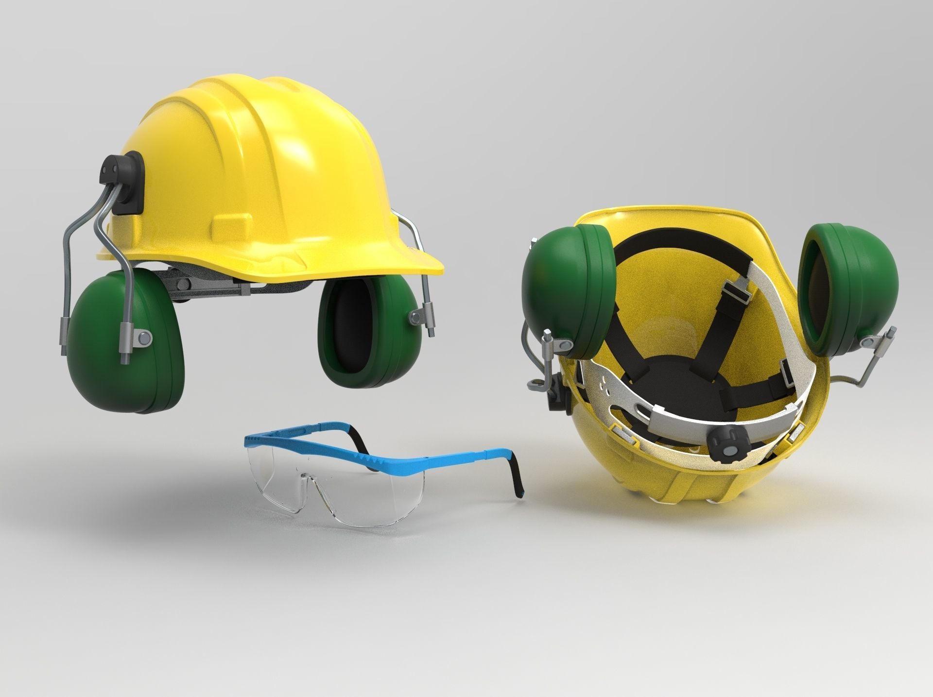 Safety helmet 3D model | CGTrader