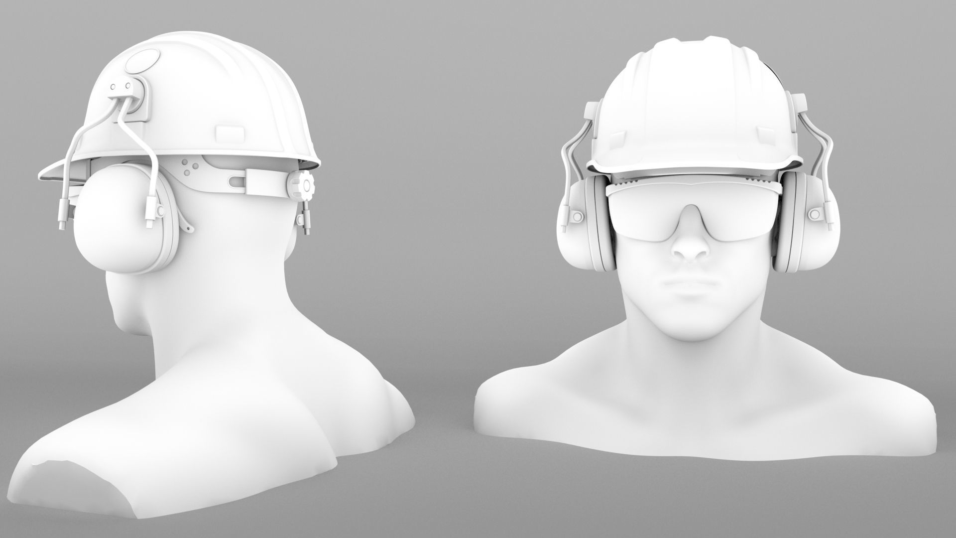 Safety helmet 3D model | CGTrader