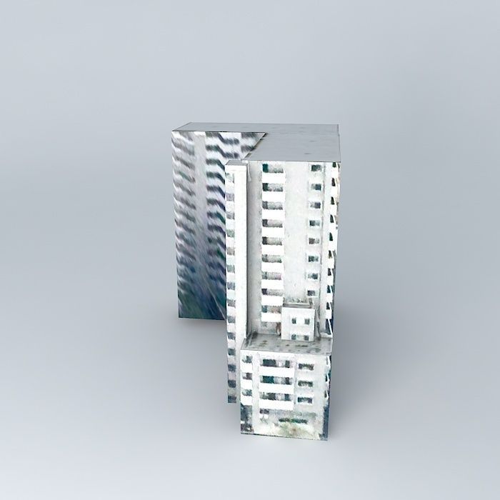 Building in Sendai Japan free 3D model | CGTrader