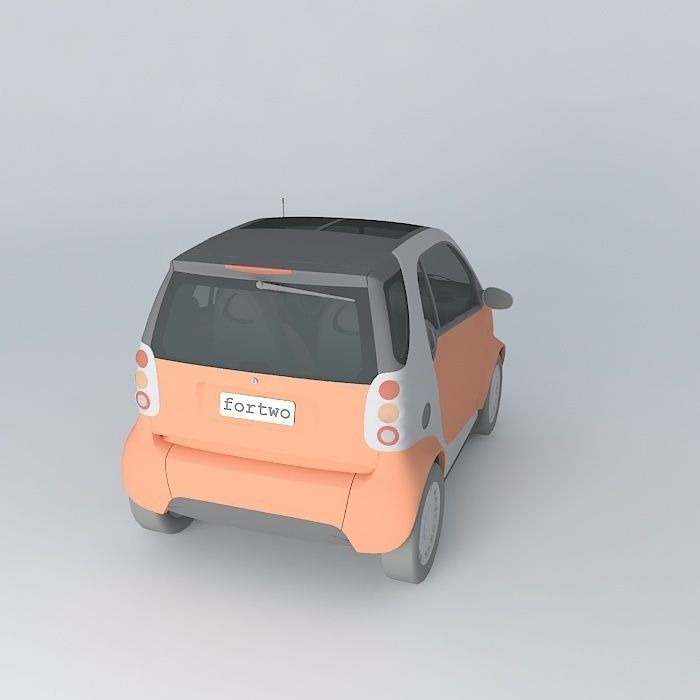 Smart ForTwo free 3D model | CGTrader